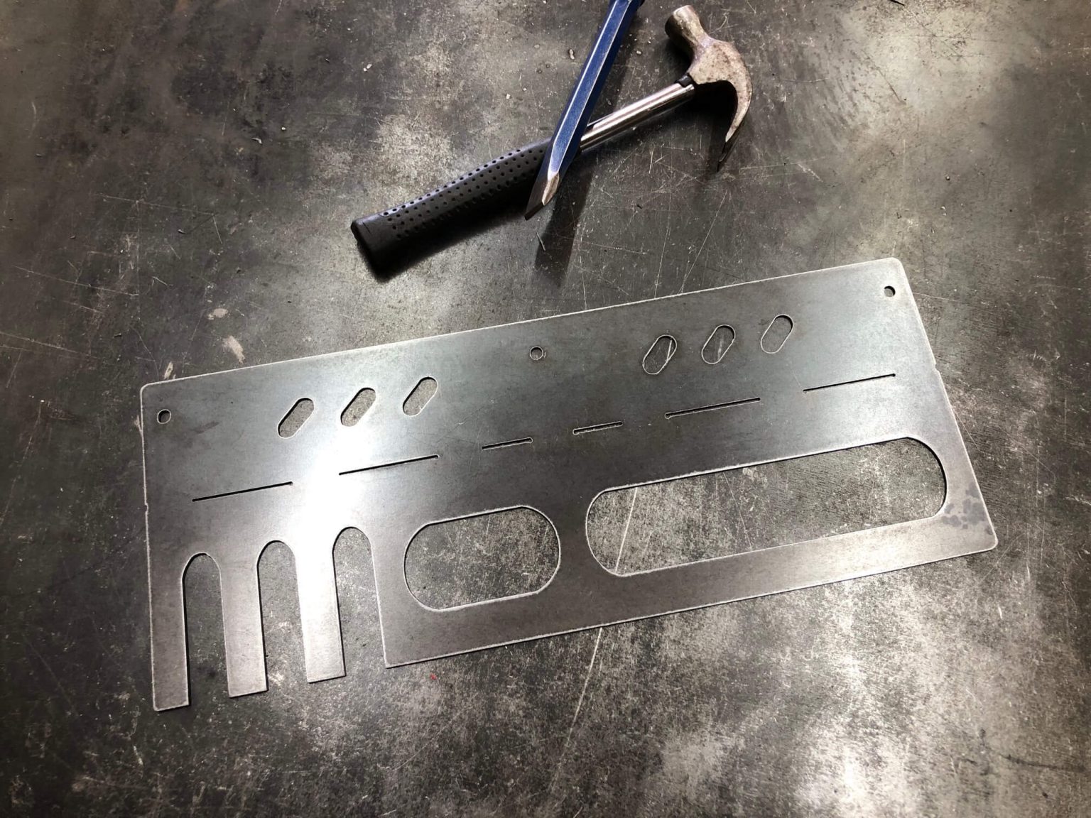 Hammer Mallet Holder Rack DXF File - StepFIVE40 DXF Files