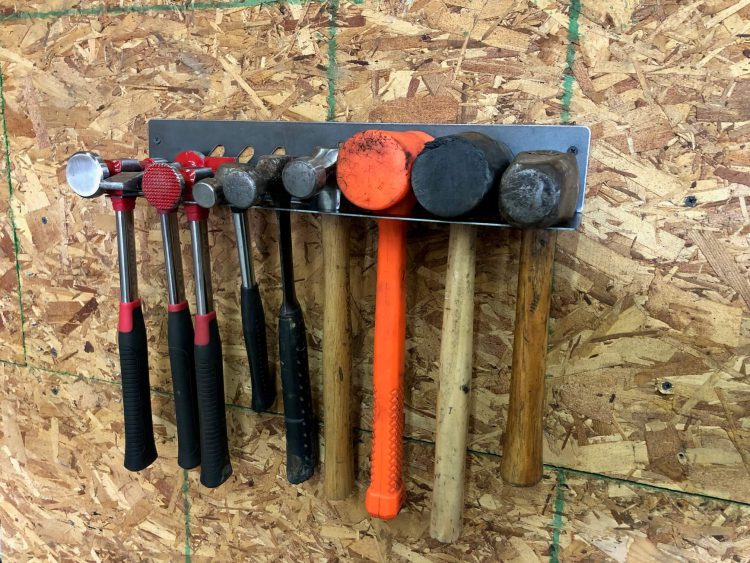 Hammer Mallet Holder Rack DXF File - StepFIVE40 DXF Files