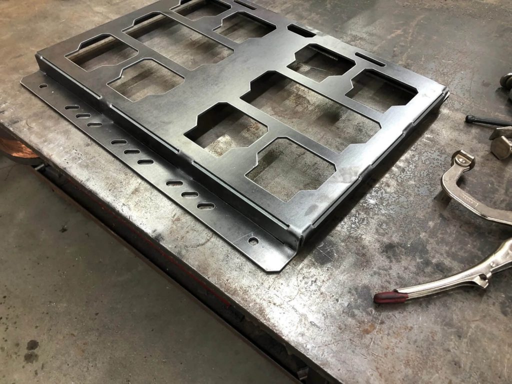 Milwaukee Packout Mounting Plate (Full 1.0) DXF File - StepFIVE40 DXF Files