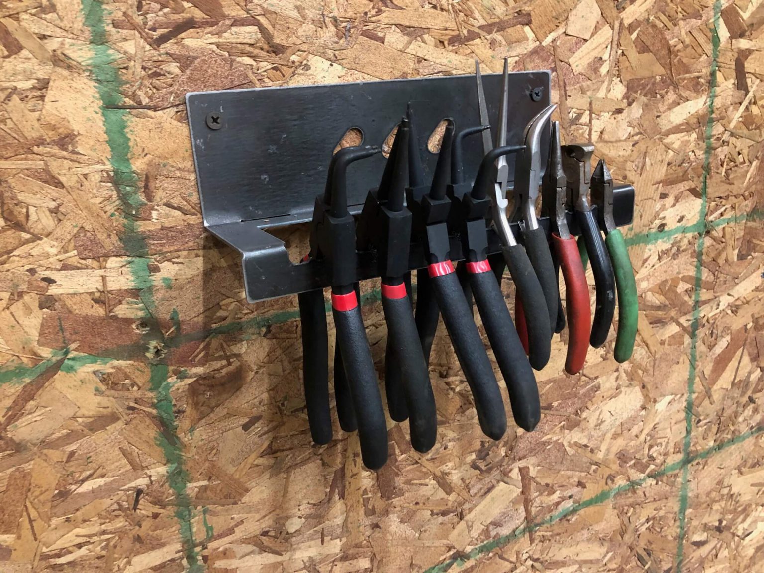 Snap Ring Pliers Holder Rack DXF File - StepFIVE40 DXF Files