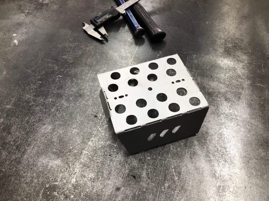 Spark Plug Storage Caddy 16 Rack DXF File - StepFIVE40 DXF Files