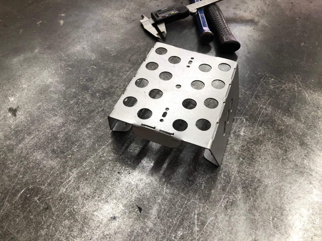 Spark Plug Storage Caddy 16 Rack DXF File - StepFIVE40 DXF Files