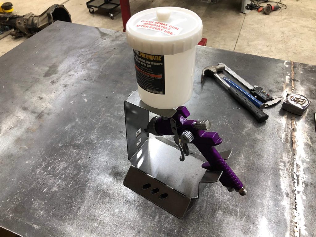 Spray Gun Holder Stand DXF file - StepFIVE40 DXF Files