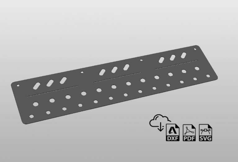 Screw Driver Holder Rack DXF File - StepFIVE40 DXF Files