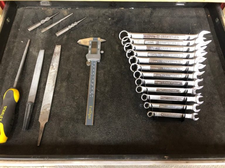 Wrench Holder 12 Tool Rack DXF file - StepFIVE40 DXF Files