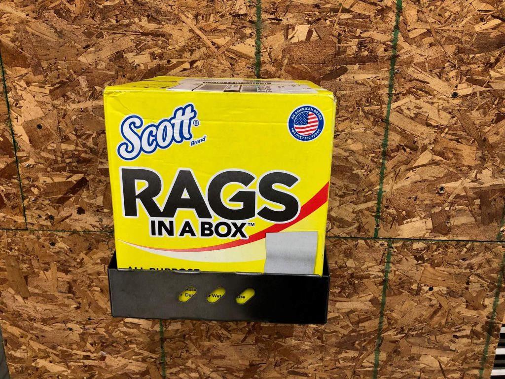 Towel Rag Dispenser Holder, Rag-In-A-Box DXF File - StepFIVE40 DXF Files