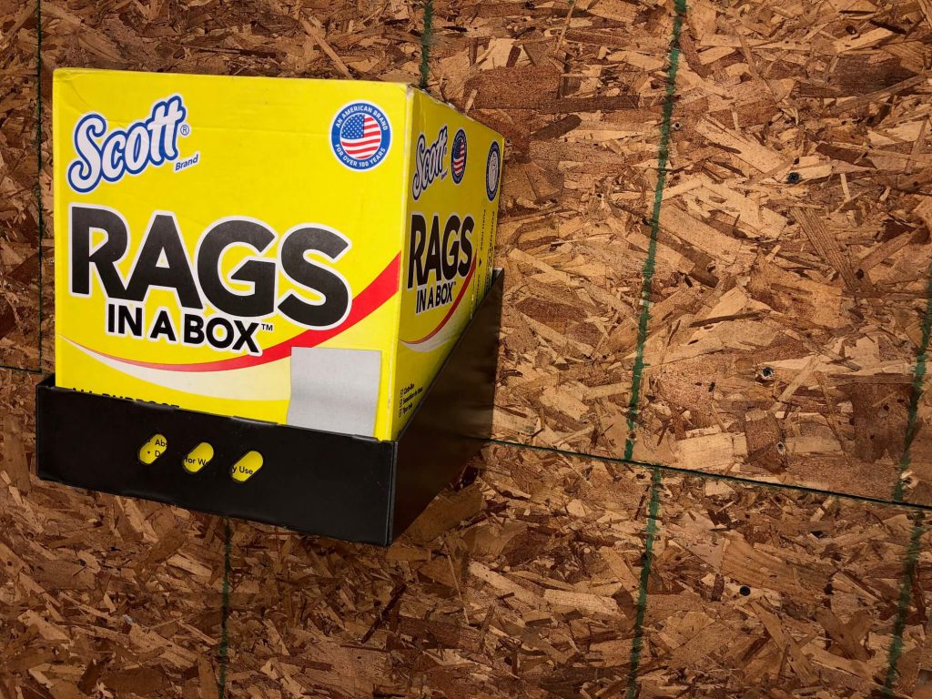 Towel Rag Dispenser Holder, Rag-In-A-Box DXF File - StepFIVE40 DXF Files